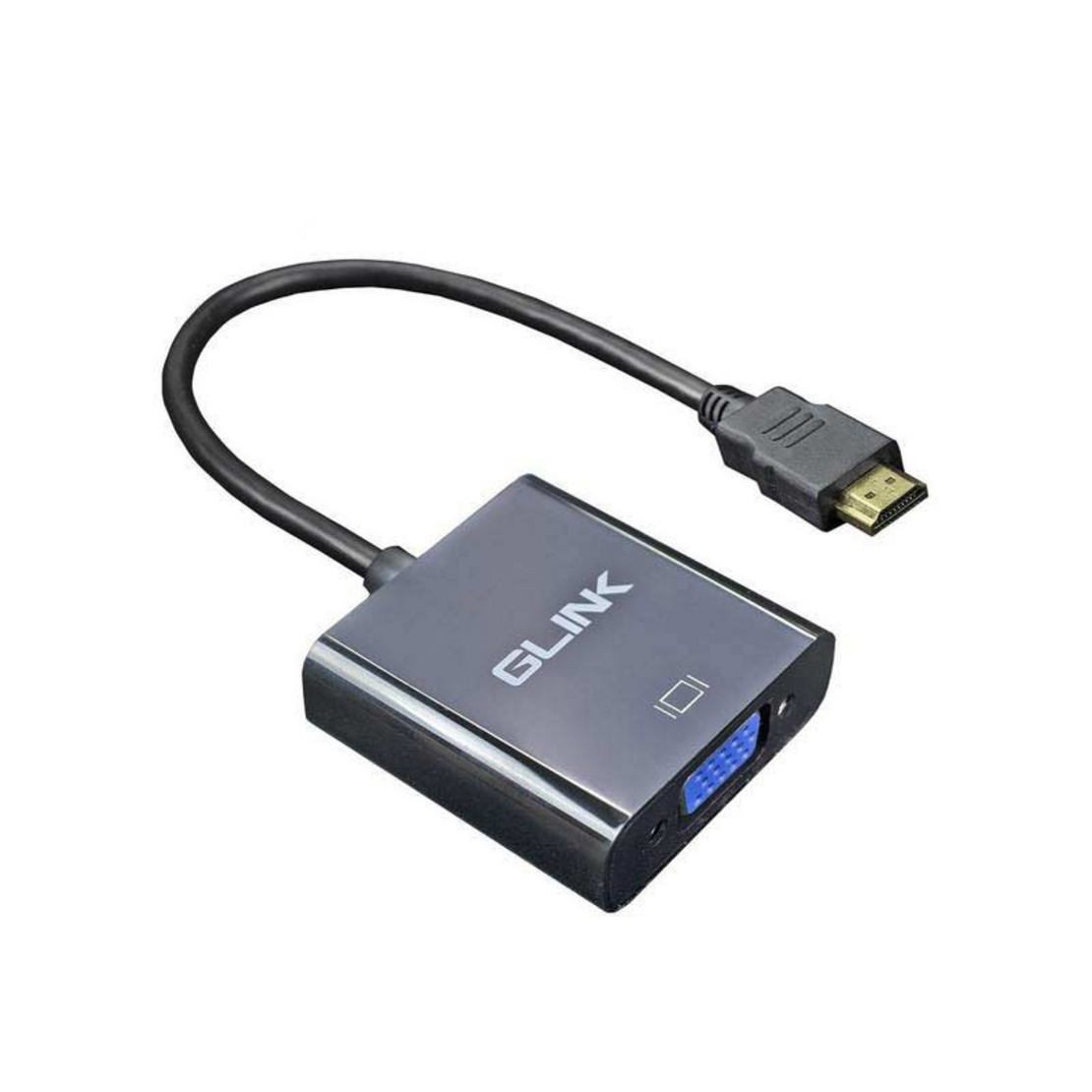 Glink อุปกรณ์แปลงสัญญาณ HDMI to VGA Adapter GL-019 | AllOnline