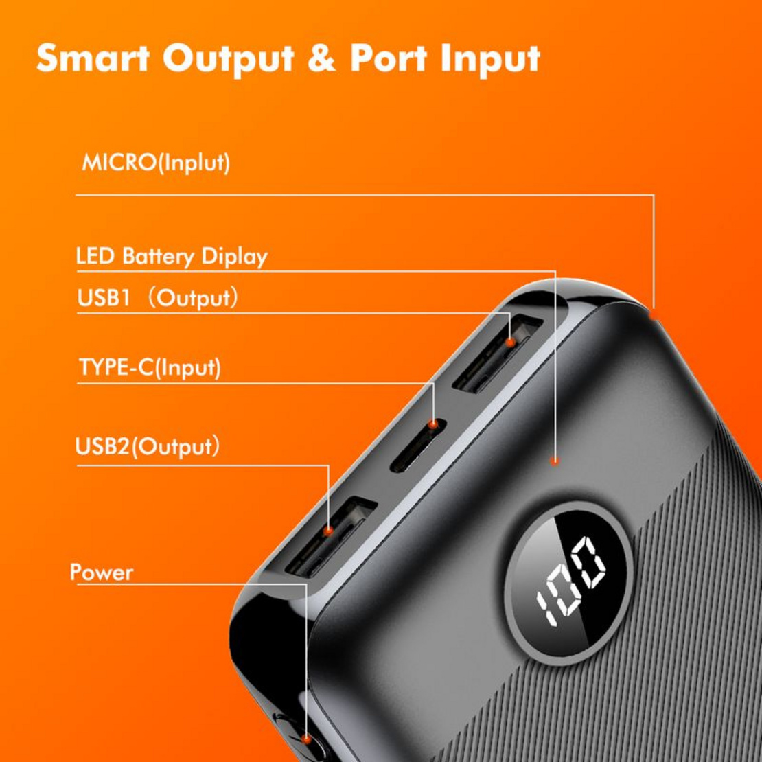 Veger Power Bank 20000 mAh รุ่น S20 | AllOnline