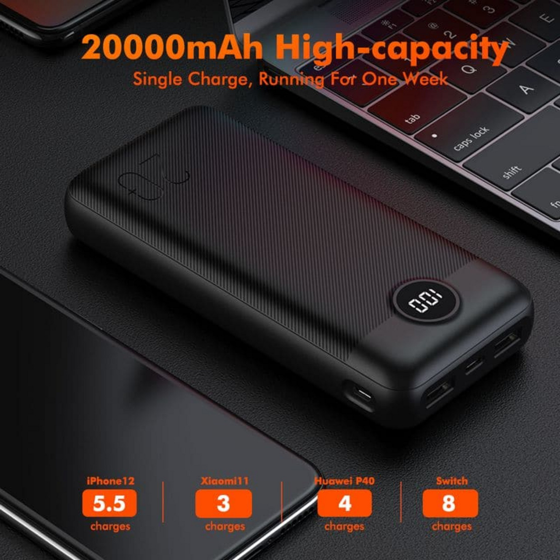 Veger Power Bank 20000 mAh รุ่น S20 | AllOnline