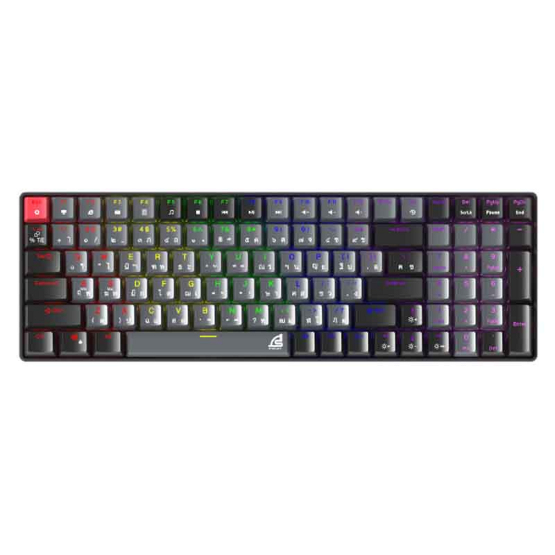 SIGNO คีย์บอร์ดเกม Mechanical MOBILUS Blue Switch KB-723BG B | AllOnline