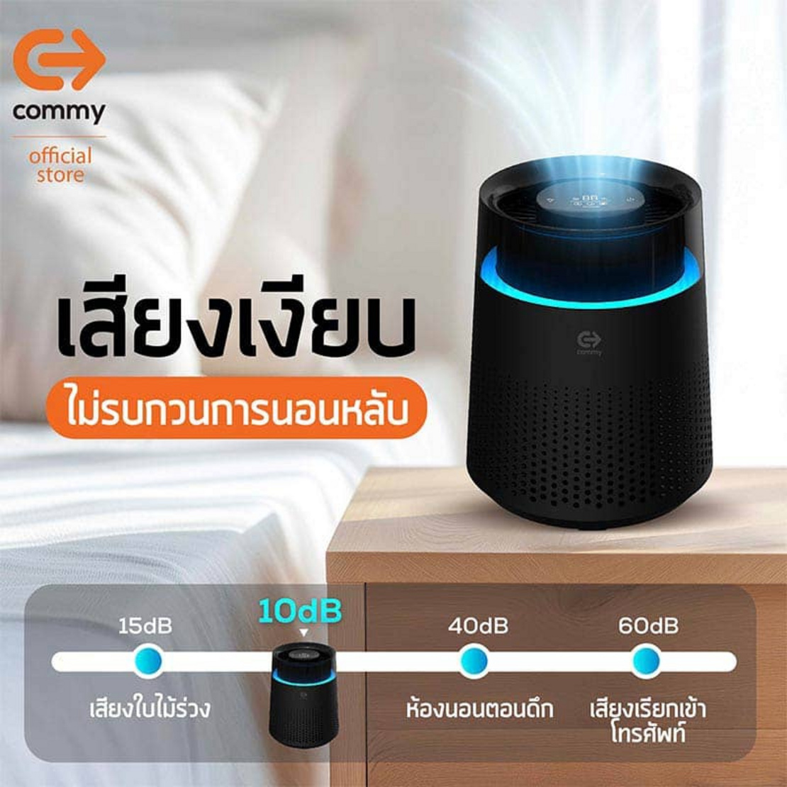 Commy เครื่องฟอกอากาศในห้อง และรถยนต์ รุ่น AP 006 | AllOnline