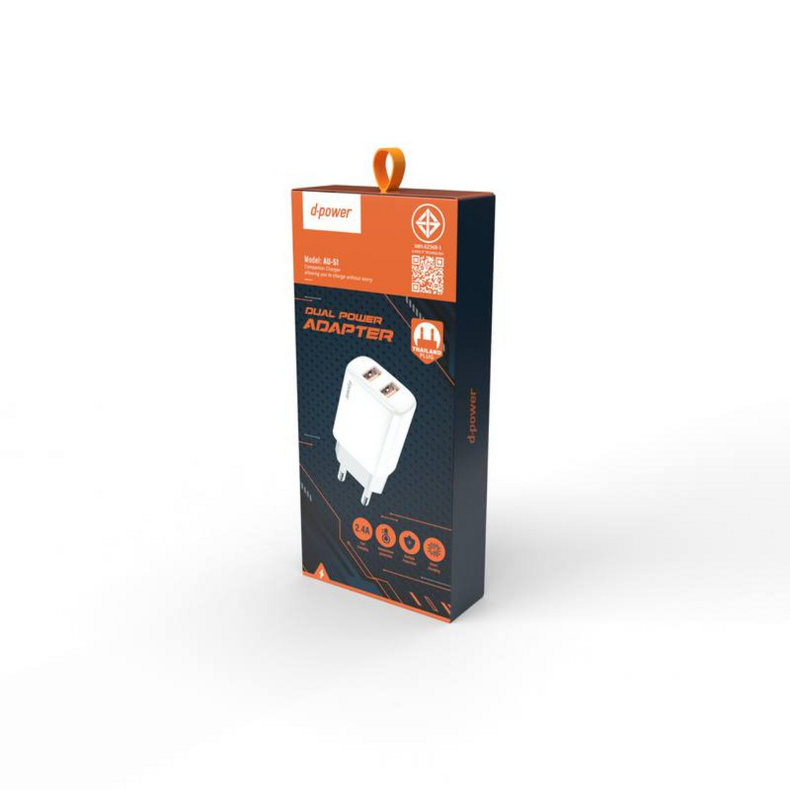 D-Power หัวชาร์จ รุ่น AU-51 | AllOnline