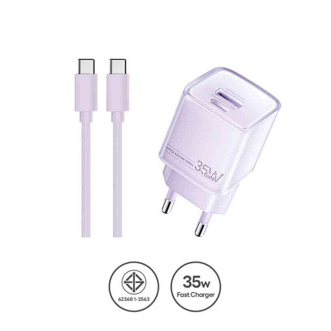 Remax ชุดชาร์จ Type C to C รุ่น U181-AC35W | AllOnline