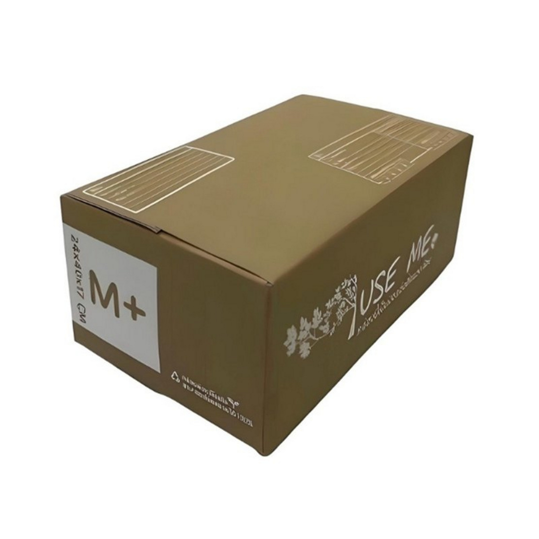 กล่องพัสดุ Use Me Eco Box Size M+ (24 x 40 x 17 ซม.) 50 กล่อง | AllOnline