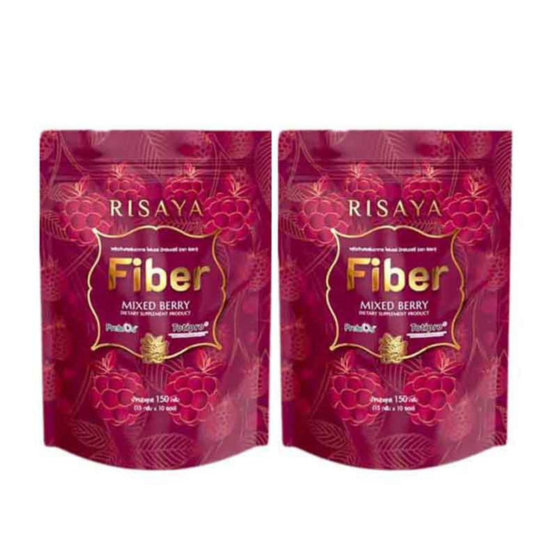 RISAYA ริสยา ไฟเบอร์ มิกซ์เบอร์รี่ 10 ซอง/ถุง (แพ็ก 2 ถุง) | AllOnline