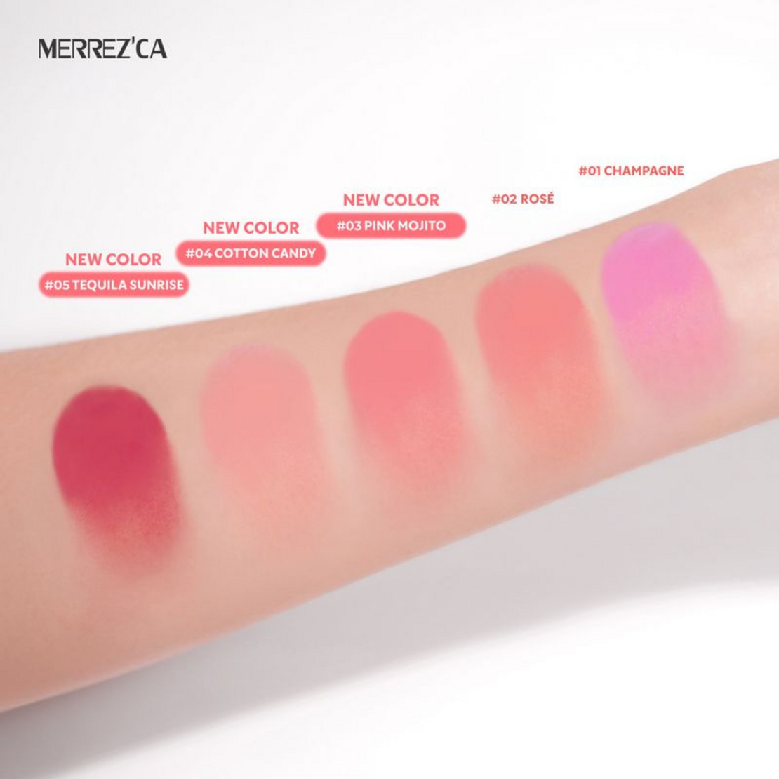Merrezca ลิขวิดบลัช Soft Tint Liquid Blush 4 กรัม | AllOnline