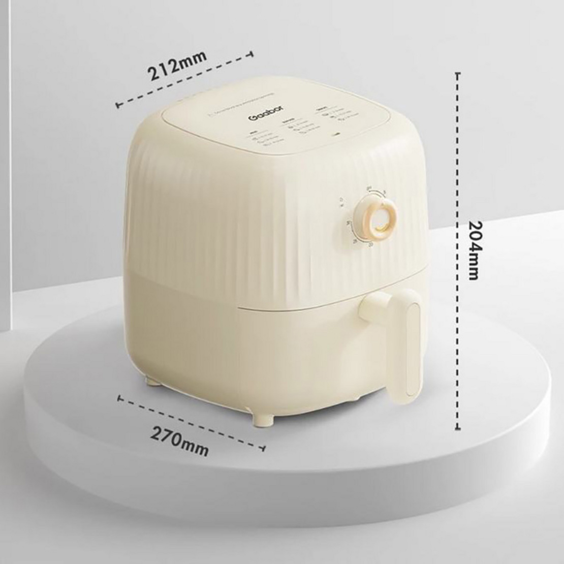 Gaabor หม้อทอดไร้น้ำมัน AF-25M01A 2 ลิตร สีครีม | AllOnline