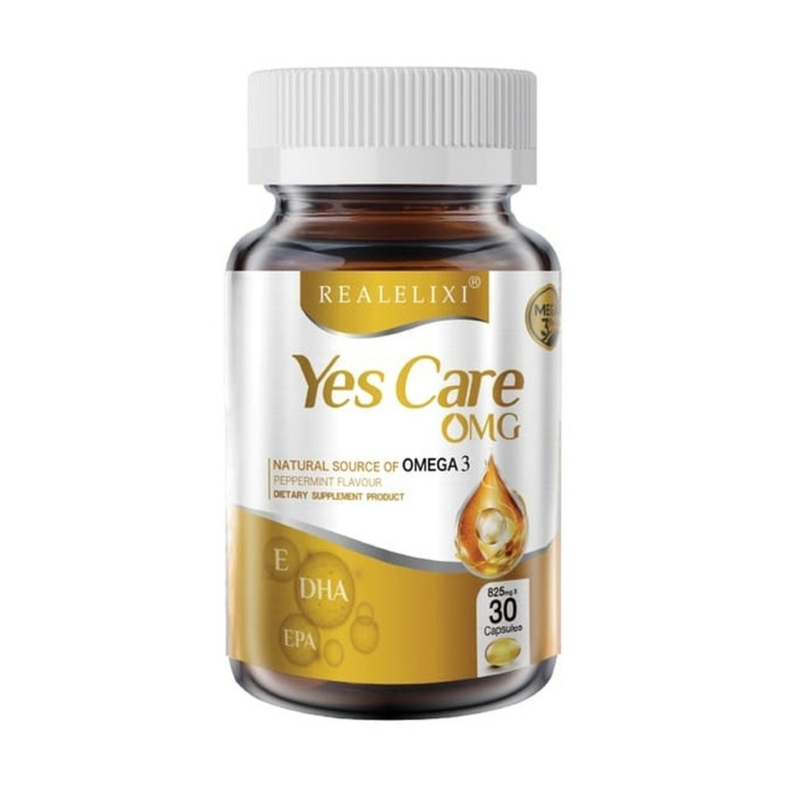 REALELIXI Yes Care OMG ผลิตภัณฑ์เสริมอาหาร เยส แคร์ โอเอ็มจี บรรจุ 30 ...